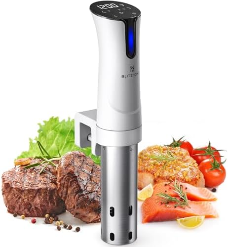 Amazon.com: BLITZHOME Sous Vide Machine, 1100W Sous Vide Cooker with ...