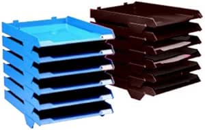 Amazon.com: 6-tier, Self-Stacking Black Desktop Stack - (360589)