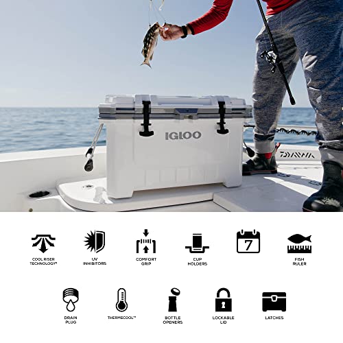 Snapklik.com : Igloo Tan IMX 70 Qt Lockable Insulated Ice Chest ...