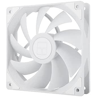 Thermalright TL-C12CW Ventilador de CPU de 120 mm, ventilador de computadora silencioso PWM de 4 ...