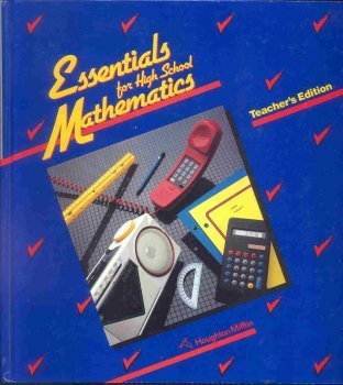 Essentials of High School Mathematics: Amazon.co.uk: 9780395393604: Books