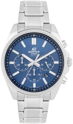 Casio EDifice EFR-556DC-1AVUDF Black Analog Dial Black Stainless Steel ...