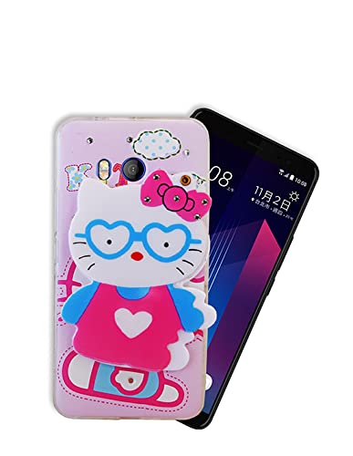 MARSHLAND Cartoon Hello Kitty Back Cover for Girls with Makeup Mirror ...