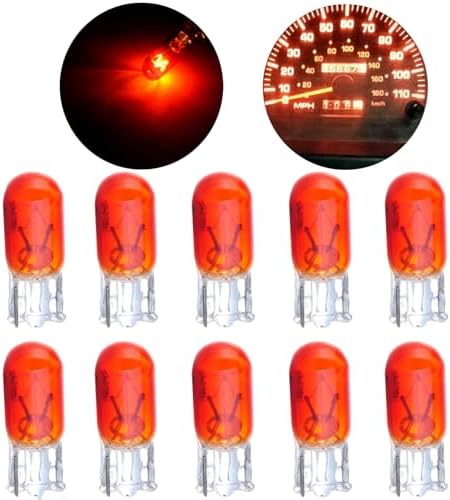 Amazon.com: MOAEWN T10 194 LED Light Bulb 158 PC194 161 W5W Halogen ...