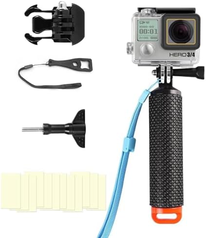 Amazon.com : BO&DQQ Compatible for Go Pro Hero 4/3+/3 Black Silver ...