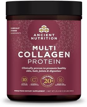 Amazon.com: Ancient Nutrition Multi Collagen Advanced Lean with ...