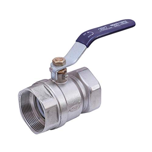 SRP Ball Valve, 2" Ball Valve Female Brass & Copper BSPT Threded Nickle ...