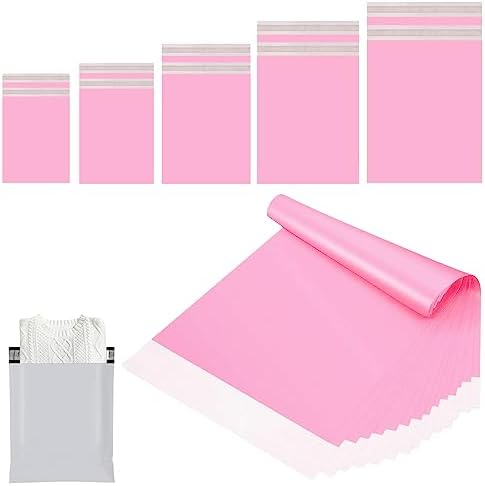 Pink Mailing Bags Mixed Sizes Vinted Shipping Bags Postage Bags for ...