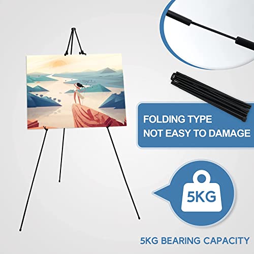 Easel Stand for Wedding – Foldable Portable 168cm High Display Easel ...
