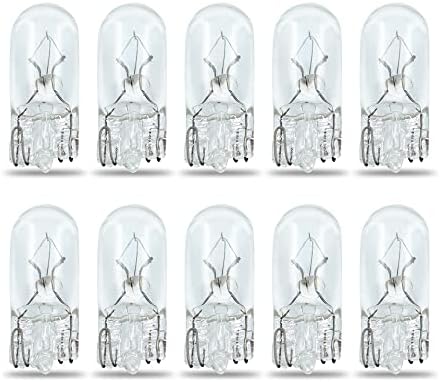 Feit Electric BP5XN-12/RP/12 12-Volt 5-Watt T-5 Wedge Base Xenon Light ...