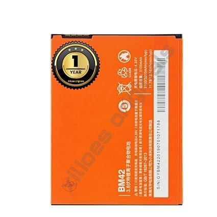 XILIOES ORIGINALS® BM42 Battery for Redmi Note 3G/4G Note Battery with ...