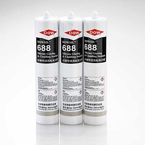 688 SILICONE GLAZING & CLADDING SEALANT-CLEAR : Amazon.in: Industrial ...
