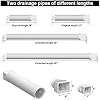 Amazon.com : plusgutter 2 Pack Rain Gutter Downspout Extensions ...