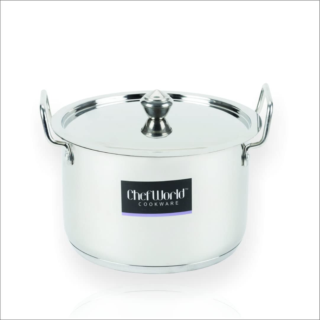 Stewpot - Chefworld Cookware Stainless Steel Stewpot with Stainless ...