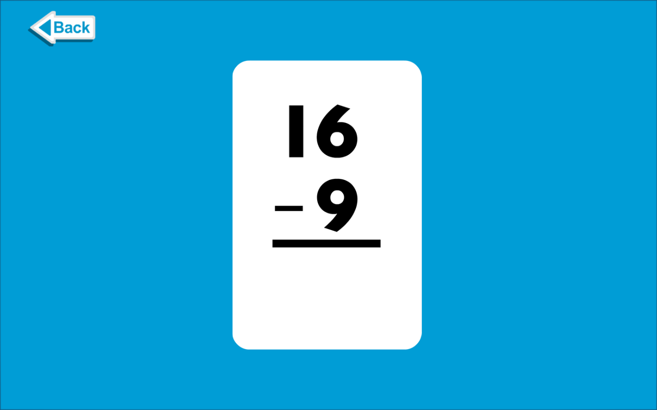 Meet the Math Facts - Subtraction Flashcards - App on Amazon Appstore