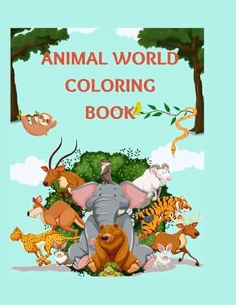 animal world coloring book: life, smart: 9798281478427: Amazon.com: Books