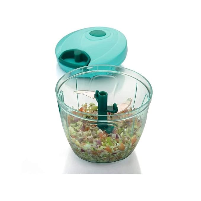 Crystal Large Handy and Compact Chopper with 3 Blades for effortlessly ...