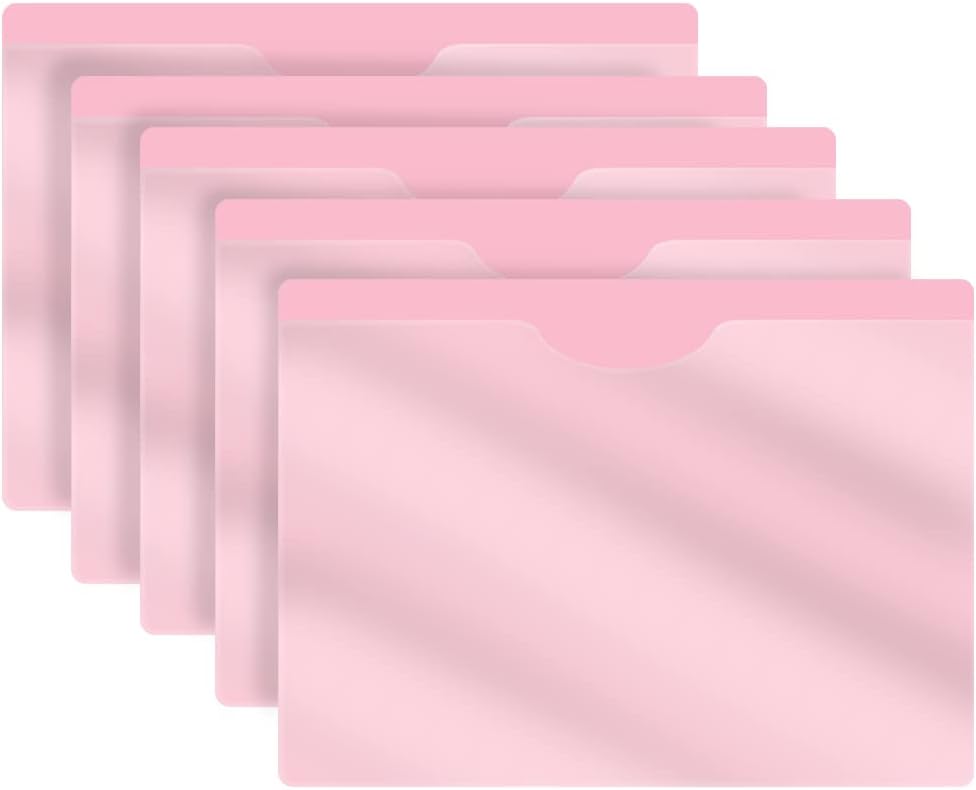 Amazon.com : Doctor Stuff- 25 Pack, Vinyl Plastic Pocket File Folders ...