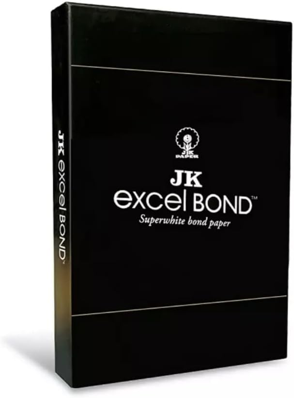 JK Excel Bond A4 Paper,100 GSM, 500 Sheets (1 Ream) : Amazon.in: Office ...