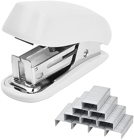 Pagezol Mini Effortless Portable Desktop Stapler Set with 830 26/6 ...