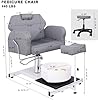 Amazon.com: Pedicure Chair for Nail Tech,No Plumbing Pedicure Station ...