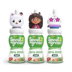 Amazon.com : good2grow Apple Juice - 100% Juice Drinks for Kids, Fruit ...