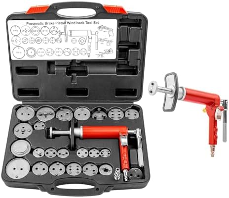 Amazon.com: Fxsomgt Pneumatic Brake Caliper Compression Tool, 24-Piece ...