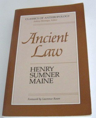 Amazon.com: Ancient Law: Its Connection with the Early History of ...