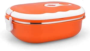 Amazon.com: YTYZC Portable Rectangular Lunch Box Stainless Steel ...