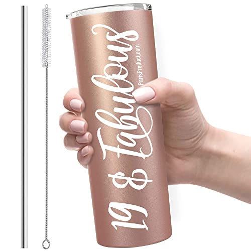 19 Fabulous 20oz Stainless Steel Tumbler 19 Year Old Birthday Gifts For Her 19th Birthday 19-fabulous-20oz-stainless-steel-tumbler-19-year-old-birthday-gifts-for-her-19th-birthday