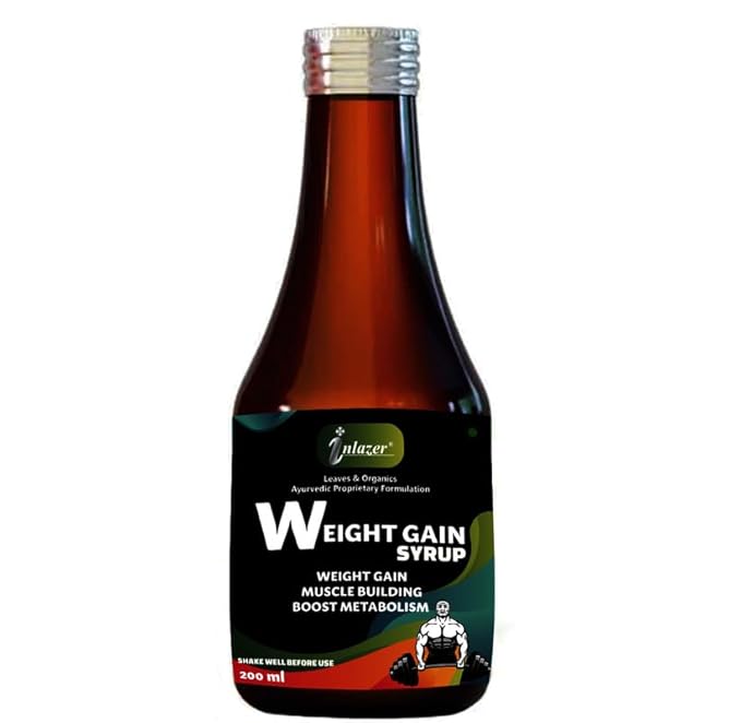 Weight Gain Syrup For Men/Ayurvedic Muscle & Mass Gainer Juice | Muscle ...