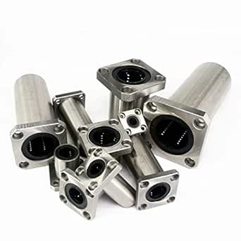 LMK6 LMK8 LMK10 LMK12 LMK13 LMK16 LMK20 LMK25 LMK30 LMK40 Square Flange Linear Bearing Ball ...