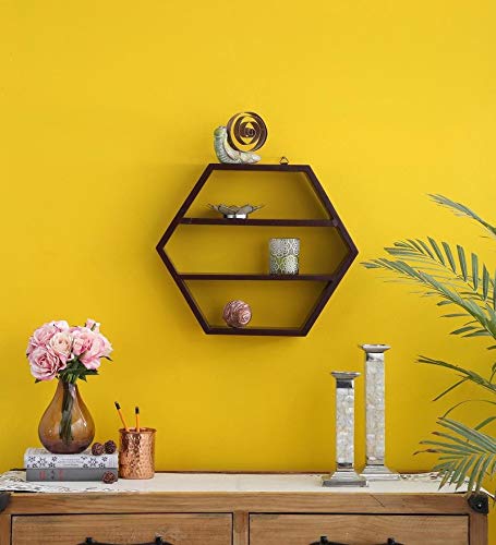 Buy Raza Handicraft Modern Design Wooden Wall Shelves/Wall Bracket/Wall ...