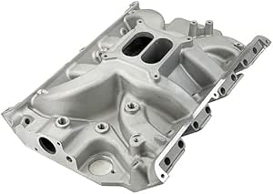 Performance World 650012 Dual Plane Aluminum Intake Manifold. Fits Big ...