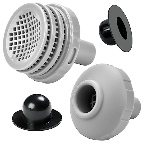 Pipihome Above Ground Swimming Pool Parts Kit with 1.25″ Outlet ...