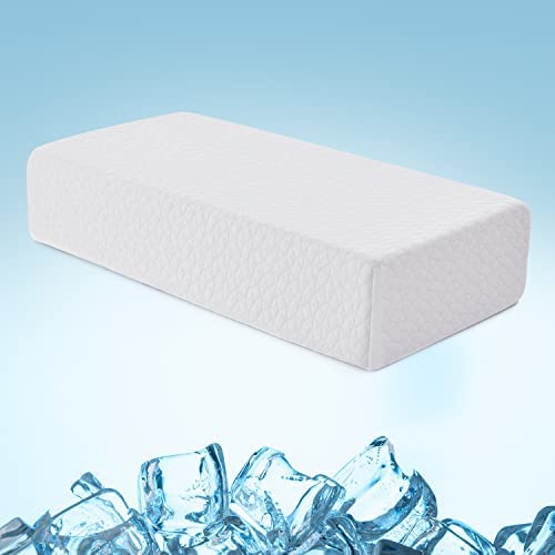 HARBOREST Ice Cube Cooling Pillow for Side Sleepers Memory Foam Side ...