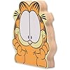 Amazon.com: Garfield Smiling Shelf Sitter Decor - Chunky Wood Block ...