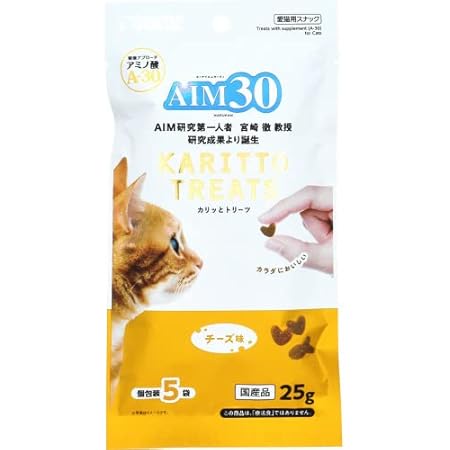 Amazon.co.jp: サンライズ AIM30 カリッとトリーツ チーズ味 5g×5袋 : ペット用品