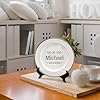 Amazon.com: MIRACLE PRINTS Mr & Mrs Wedding Plates – Personalized ...
