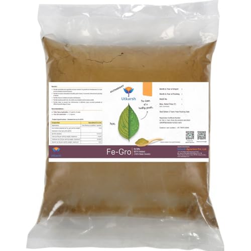 Utkarsh Iron - 12% EDTA Chelated for Plants, 100% Water Soluble ...