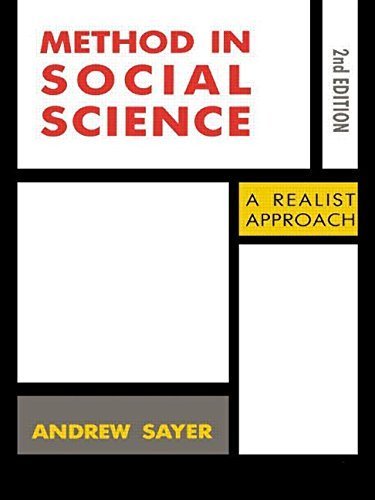 Method in Social Science: Revised 2nd Edition by Andrew Sayer (1992-05 ...