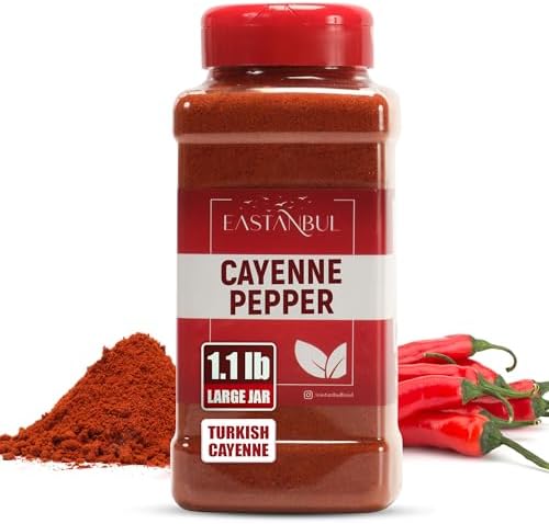 Amazon.com : Eastanbul Cayenne Pepper, 1.1lb, Turkish Bulk Cayenne ...