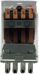 Amazon.com: 54P MY4P HH54P MY4NJ Relay Coil Micro Mini Electromagnetic Relay Switch with LED AC ...