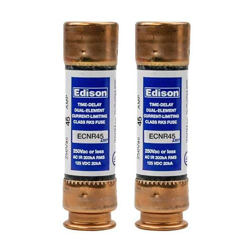 (2 Pack) Compatible Replacement for Fusetron FRN-R-45 - Edison Time ...