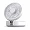 Amazon.com: Desktop Fan with Remote, Portable Rechargeable LED Light ...