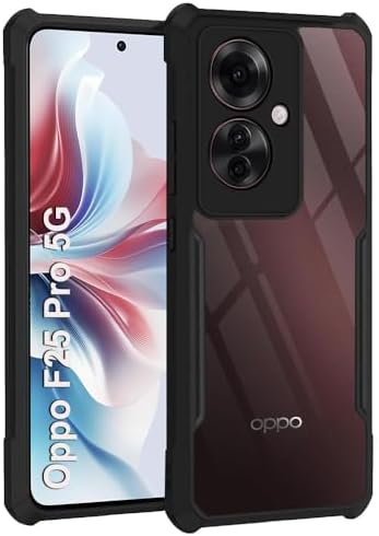 TheGiftKart Shockproof Crystal Clear Back Cover Case for Oppo F25 Pro ...