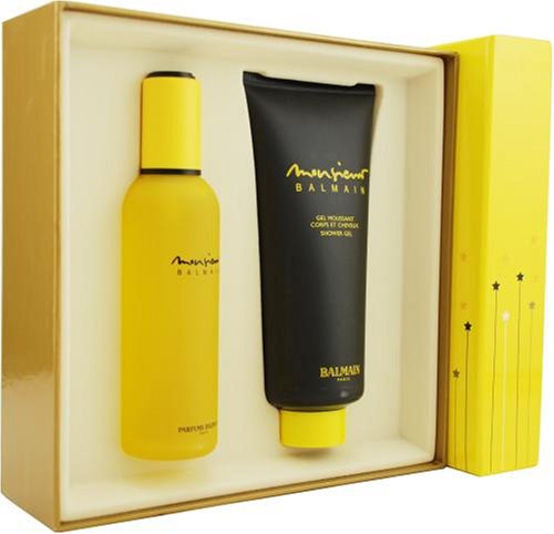 Amazon.com : Monsieur Balmain By Pierre Balmain For Men. Set-edt Spray ...