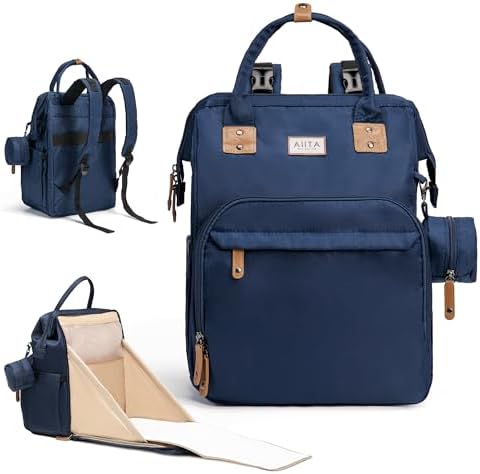Amazon.com: AIITA Diaper Bag Backpack, Multifunction Diaper Bag with ...