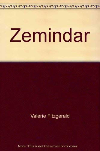 Zemindar: Valerie Fitzgerald: 9780553050066: Amazon.com: Books
