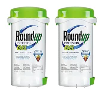 Amazon.com : RoundUp Precision Gel Weed & Grass Killer 5 OZ (2) : Patio ...